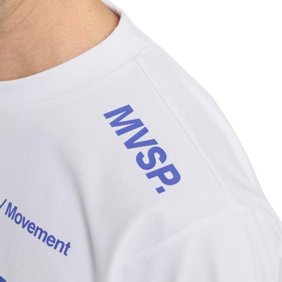 MOVESPORT ムーブスポーツ SUNSCREEN TAIKYU テック半袖シャツ 石川祐希選手着用 メンズ 春 夏 ホワイト 白 スポーツ トレーニング 半袖 Tシャツ ...