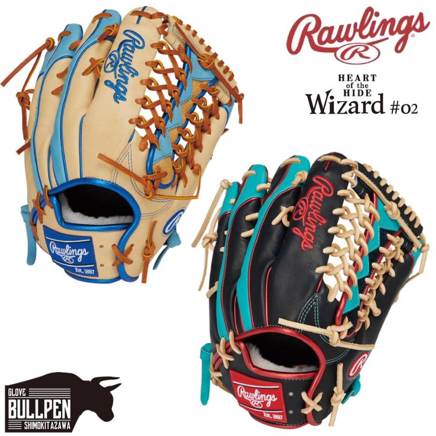 rig ローリングス Rawlings HOH PRO EXCEL Wizard #02 COLORS 軟式用グラブ 外野手用 12.5インチ 一般 プロエクセル ウィザード 野球 グローブ ...