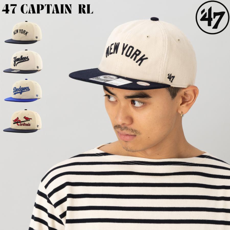 フォーティーセブン 47 CAPTAIN RL キャプテン メンズ レディース ユニセックス ジュニア キャップ ベースボールキャップ ...