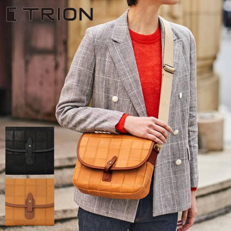 TRION（鞄、財布） トライオン TRION フラップショルダー PANELシリーズ パッチワーク 牛革 本革 グラブレザー A5サイズ カジュアル ショルダーバッグ ボディーバッグ ...