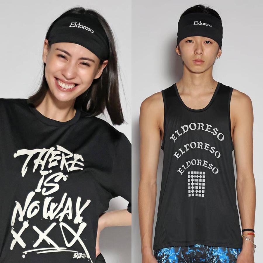 ELDORESO エルドレッソ ヘアバンド メンズ レディース ユニセックス Hair Band ポリエステル スポーツ 小物 アクセサリー ランニング 汗止め E7904115 : スポーツ ...