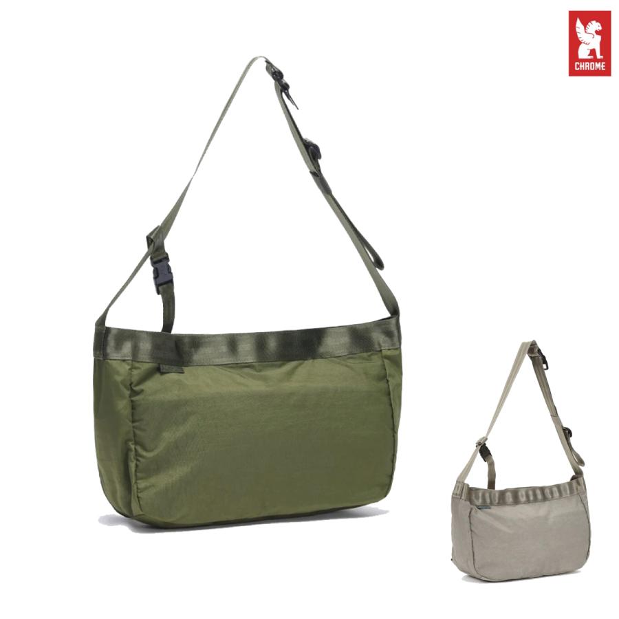 CHROME クローム ニュースペーパーメッセンジャー スモール NEWSPAPER MESSENGER SM メッセンジャーバッグ 9L SAGE カジュアル ショルダーバッグ 耐水 ...