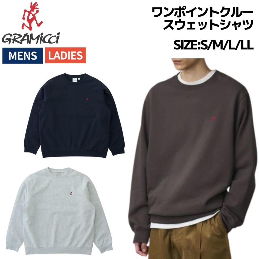 GRAMICCI（グラミチ） GRAMICCI ONE POINT CREW SWEATSHIRT ワン