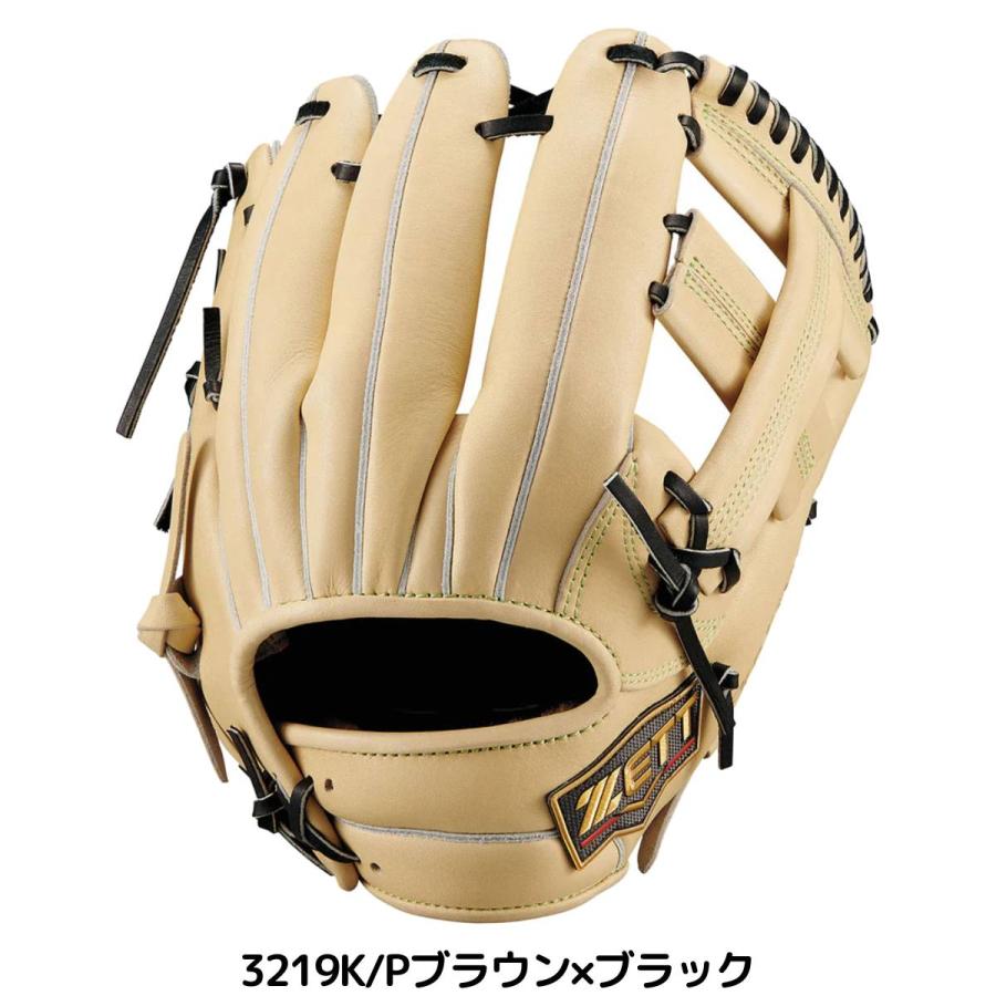 ゼット ZETT 専用グラブ袋付き PROSTATUS SE 軟式用グラブ 内野手用 吉川モデル サイズ4 プロステイタス 野球 グローブ 吉川尚輝 ベースボールマリオ BRGB265S ...