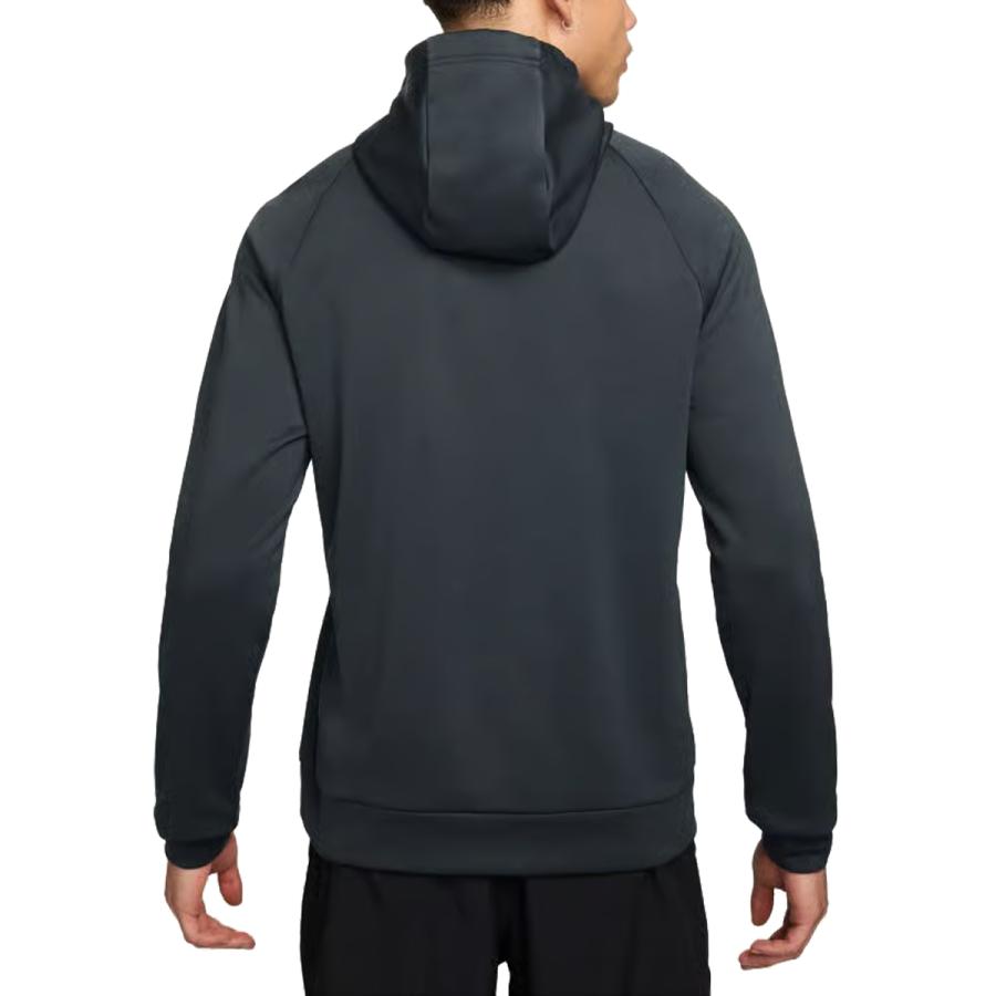 NIKE（ナイキ） NIKE Therma-FIT フリース プルオーバー L/S フーディ GFX メンズ 秋 冬 グレー 灰色 スポーツ ...