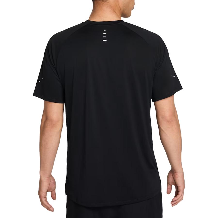 NIKE（ナイキ） NIKE Dri-FIT ADV ストライド ショートスリーブ ランニングトップ メンズ 春 夏 ブラック 黒 スポーツ ...