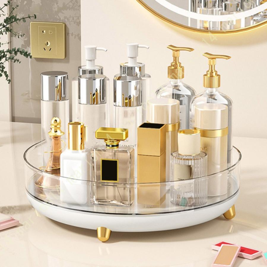 コスメ収納 コスメラック 回転 コスメケース 大容量 スキンケア 化粧水 リップ 香水収納 メイクブラシケース 360度回転式 化粧品収納ボックス 化粧台 洗面所 : ohj-h4k ...
