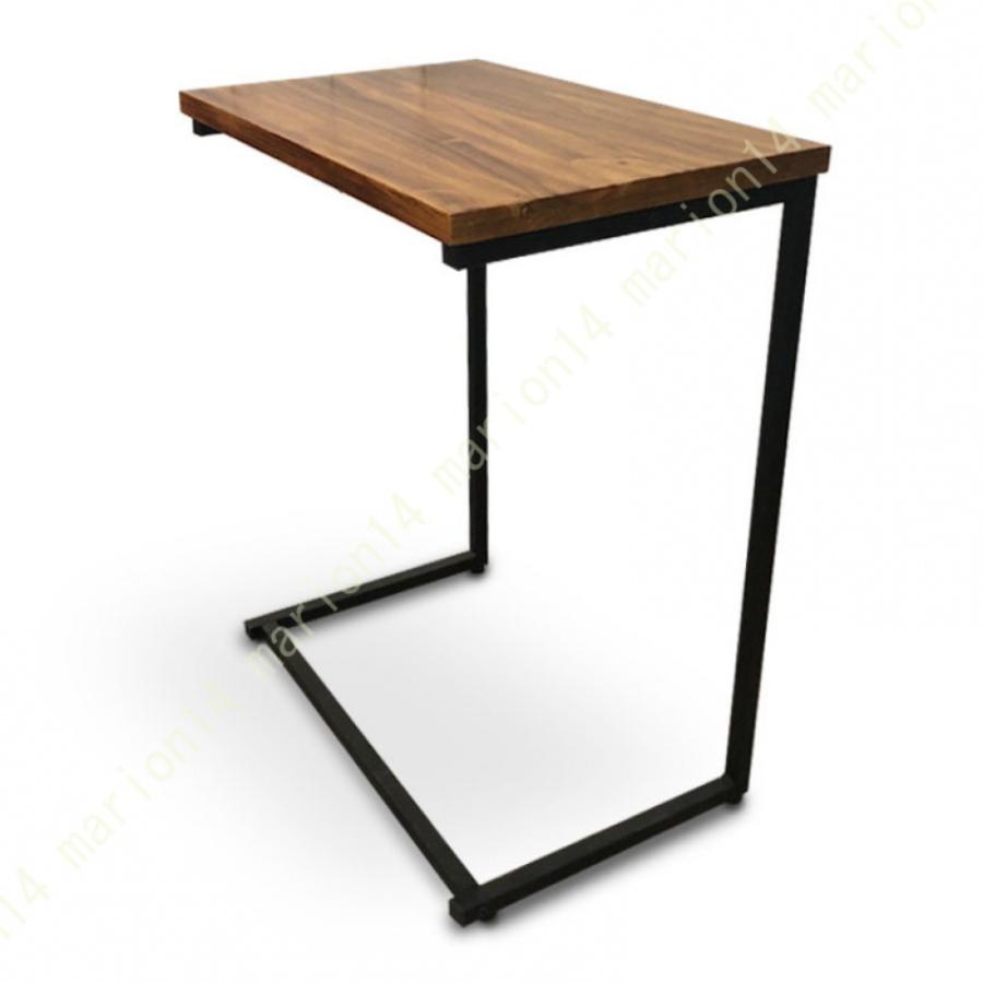 サイドテーブル ワイド コの字 テーブル ベッドサイドテーブル 幅 55cm おしゃれ ソファ サイドラック ナイトテーブル ラック 収納棚 オープンラック : r8d-i70-qe4o8n ...