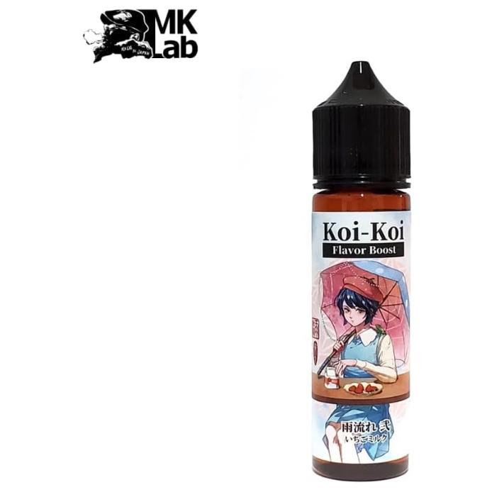 MK Lab 濃いこいこい 雨流れ 弐 60ml いちごミルク Koi-Koi コイコイ リキッド vape フレーバー ベイプ 電子タバコ エムケーラボ koikoi あめながれ 2 ...