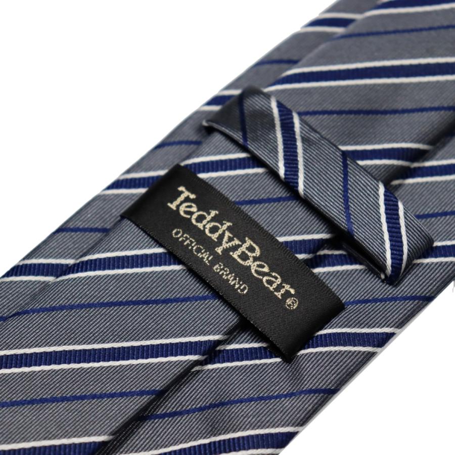 ネクタイ ブランド TeddyBear テディベア くま キャラクター スポーツ 部活 柔道 ストライプ柄 プレゼント ギフト TD-0008 ...