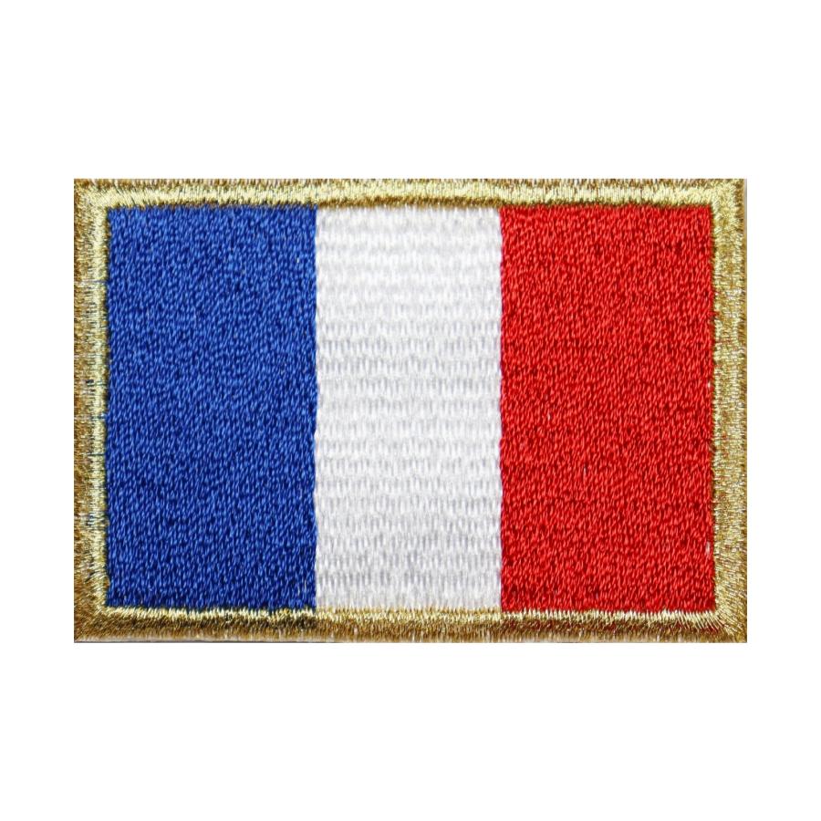 FRANCE スポーツ 観戦 応援 WappenCook フランス 代表 国旗 ワッペン S ゴールド アイロン接着 : 株式会社DAISAN - 通販 - Yahoo!ショッピング