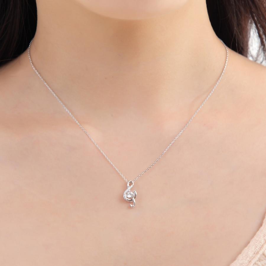 SWAROVSKI ダンシングストーン ネックレス 揺れる SWAROVSKI ダンシングストーン ネックレス 揺れる