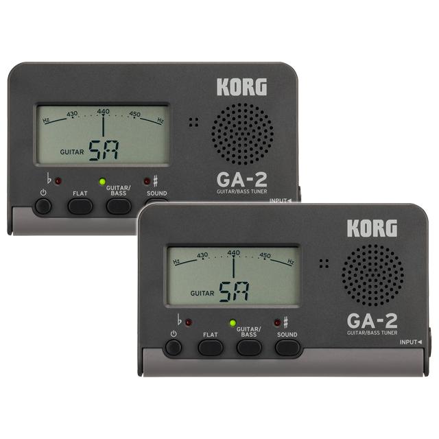 KORG 【まとめ買い】KORG GA-2 2個セット チューナー[GAGR01] : マークスミュージック - 通販 - Yahoo!ショッピング