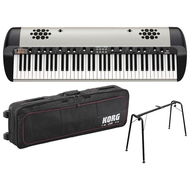 KORG SV-2S 73[SV2-73S] + CB-SV1-73 ST-SV1-BK セット ステージピアノ【配送区分J】【梱P-3】 : マークスミュージック - 通販 - Yahoo ...