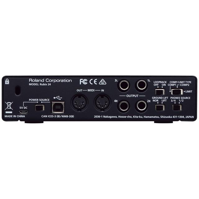 ローランド Roland Rubix24 宅録セット オーディオ ローランド Roland Rubix24 宅録セット オーディオ