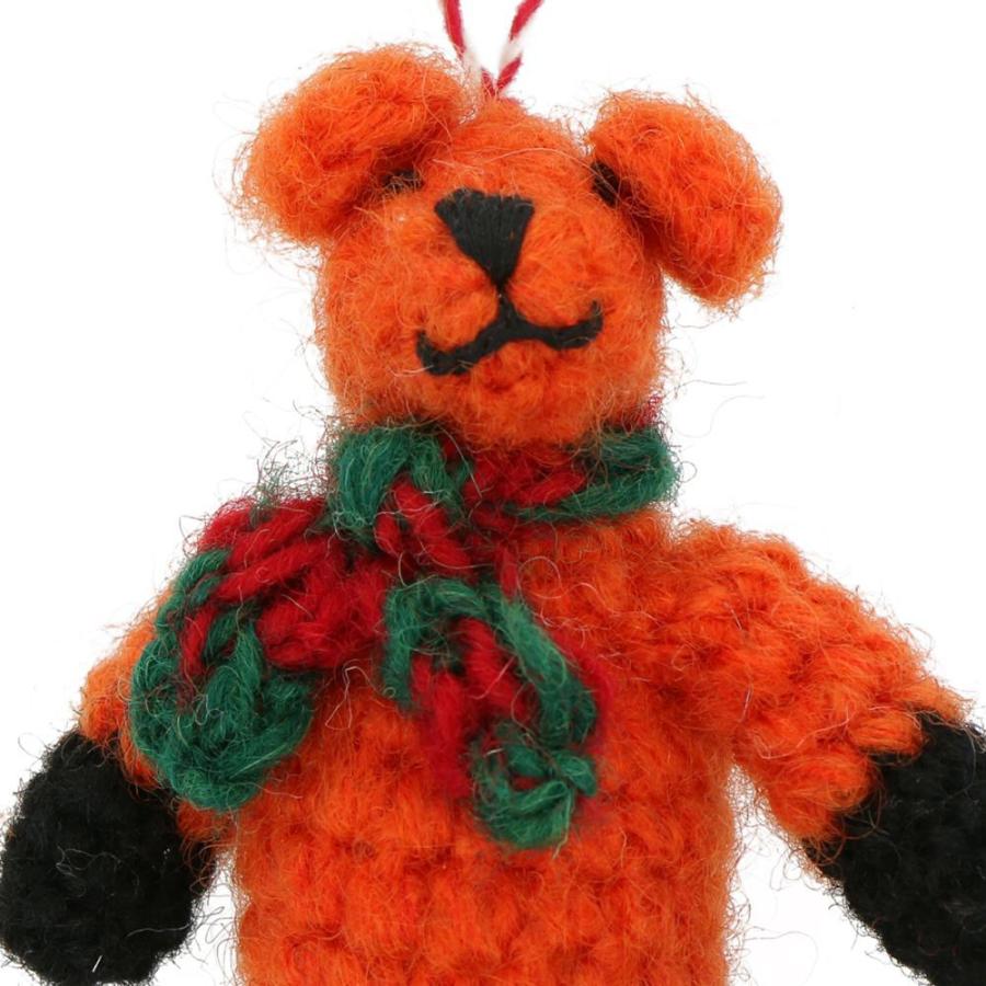 MARK'S ネパールから届いたエシカルなニットこもの ニットオーナメント・マスコット クリスマス xmasリース ハンドメイド 手作り プチ ...