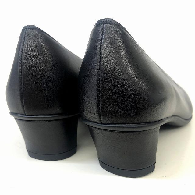 送料無料 フィズリーン FIZZ REEN fizzreen 2800 レディースパンプス ヒール フォーマル ビジネス ラウンドトゥ 本革 プレーンパンプス ブラック : 55-2800 ...