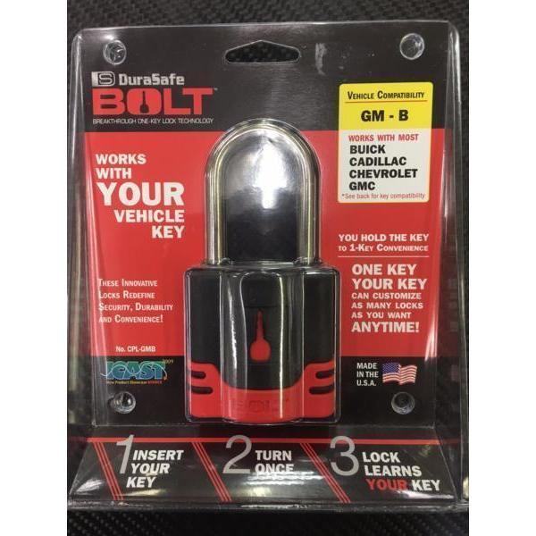 車のキーを形状記憶 BOLT ロック パッドロック(南京錠) GM-Bタイプ(レイトモデル) : MAROYA ジャパン - 通販 - Yahoo!ショッピング