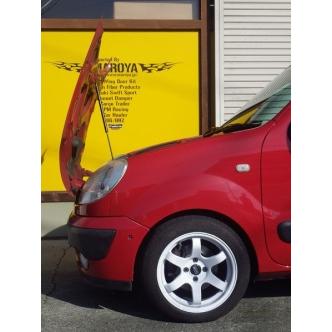 ルノー：カングー[KCK4M]用ボンネットダンパー シルバーカーボン : MAROYA ジャパン - 通販 - Yahoo!ショッピング