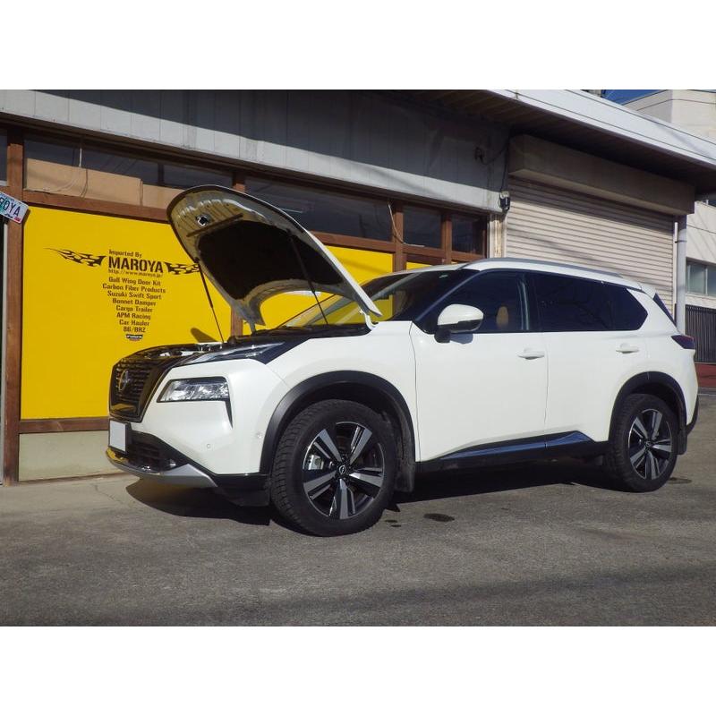 ニッサン：エクストレイル[SNT33]用ボンネットダンパー・シルバーカーボン : MAROYA ジャパン - 通販 - Yahoo!ショッピング