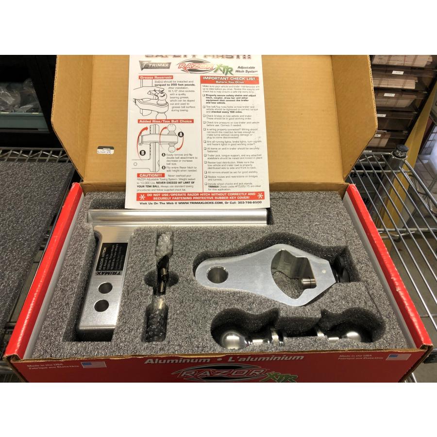 TRIMAX RAZOR XTR (8インチ) アジャスタブルヒッチボールマウント : MAROYA ジャパン - 通販 - Yahoo!ショッピング