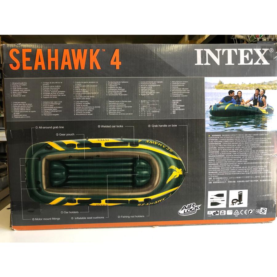 INTEX Seahawk 4 ゴムボート : ry0009 : MAROYA ジャパン - 通販 - Yahoo!ショッピング