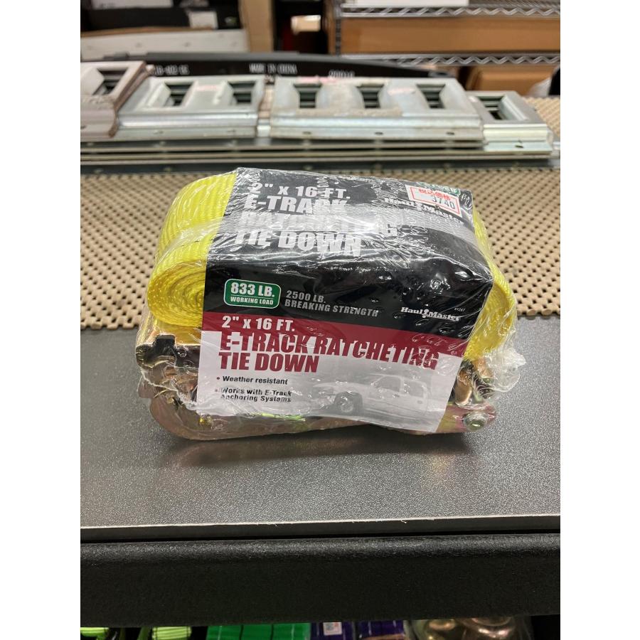 HAUL MASTER E-トラック ラチェット タイダウン ラッシングベルト 2"x16FT : MAROYA ジャパン - 通販 - Yahoo!ショッピング