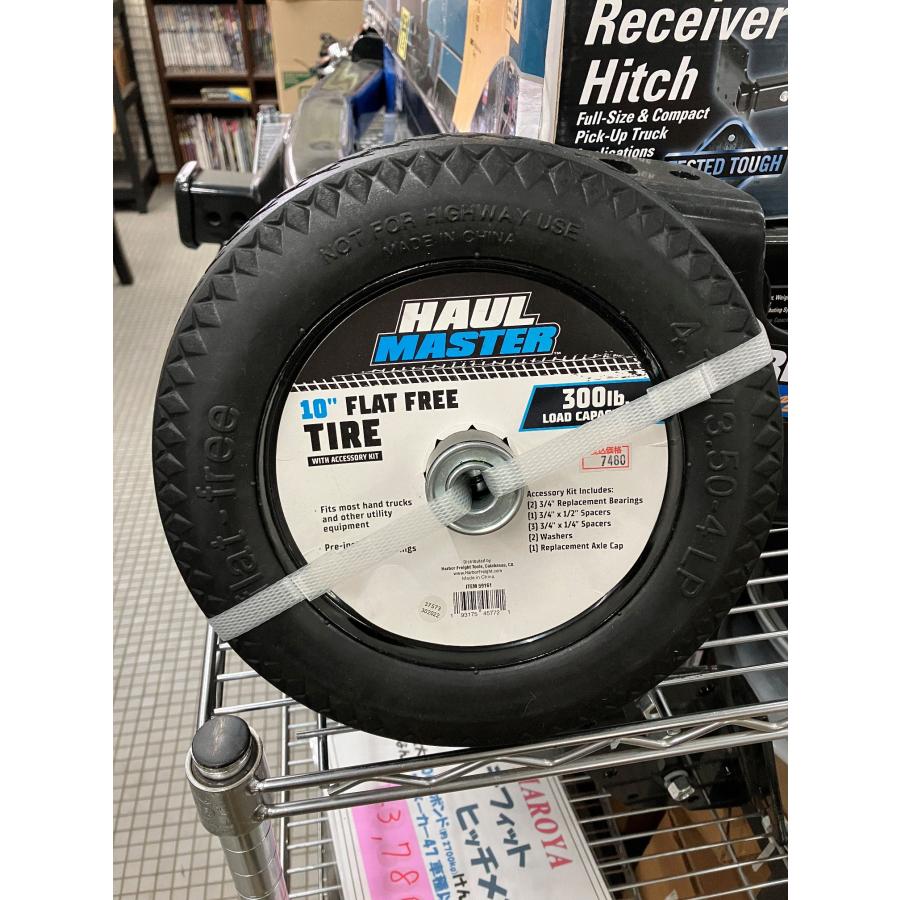 HAUL-MASTER 10 in. Flat-free Tire タイヤドーリー スペアタイヤ 10インチ : MAROYA ジャパン - 通販 - Yahoo!ショッピング