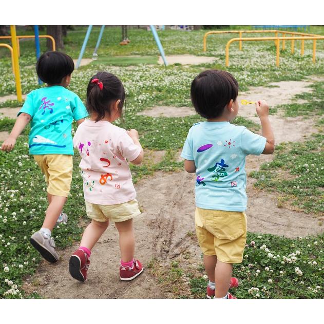 Tシャツ 名入れ オリジナル 送料無料 おなまえイラストTシャツ（半そで）80〜160 S/M/L/XL/XXL 追跡可能メール便発送 キッズ : Marsha Yahoo!ショッピング店 ...