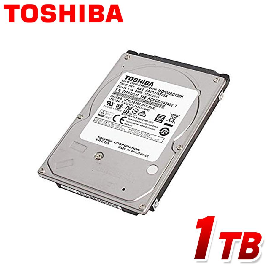 TOSHIBA ハイブリットHDD MQ02ABD100H 2.5HDD 1TB 5400rpm S-ATA 64MB 東芝2.5HDD MLC 8GB64GB : PC・家電専門店 ...