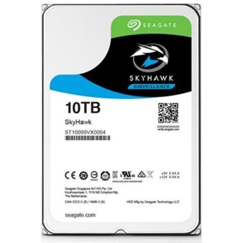 Seagate SEAGATE ST10000VX0004 3.5インチ 10TB SkyHawk HDD SATA 7200rpm ...