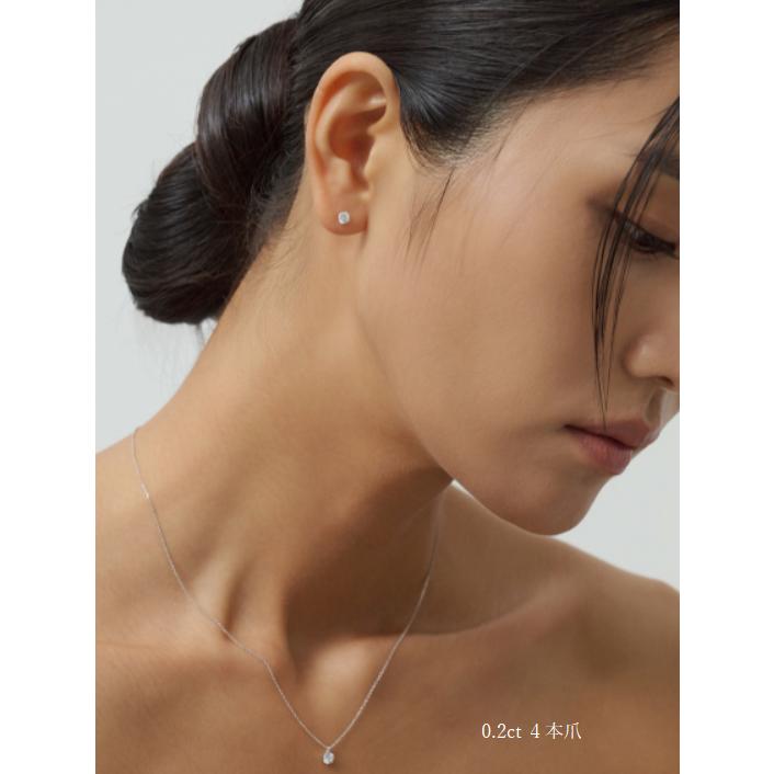 ラウンドピアス ラボグロウンダイヤ ピアス プラチナ 0.1ct : marsmark - 通販 - Yahoo!ショッピング