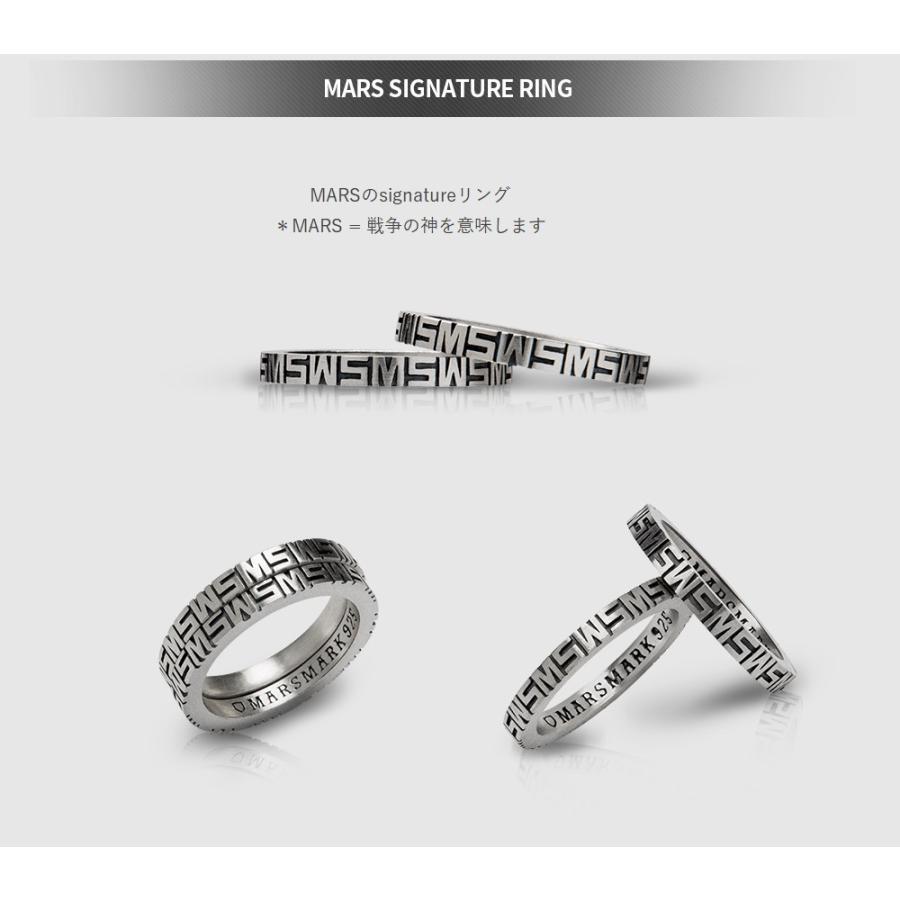 Mars Signature Ring :MS024-R:marsmark - 通販 - Yahoo!ショッピング