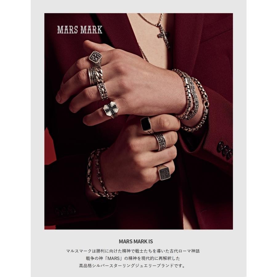 シルバー 指輪 リング マルスマーク Signet Pave RG No.1 : marsmark - 通販 - Yahoo!ショッピング