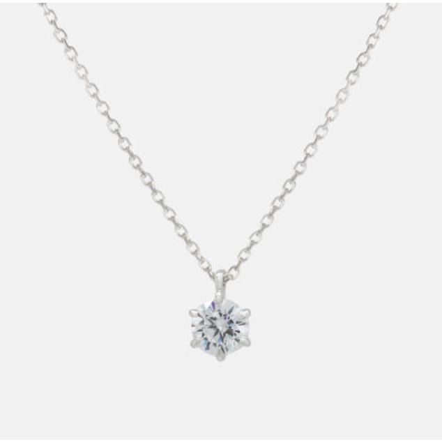 ラウンドネックレス ラボグロウンダイヤ ネックレス 14k 14金 0.3ct : marsmark - 通販 - Yahoo!ショッピング