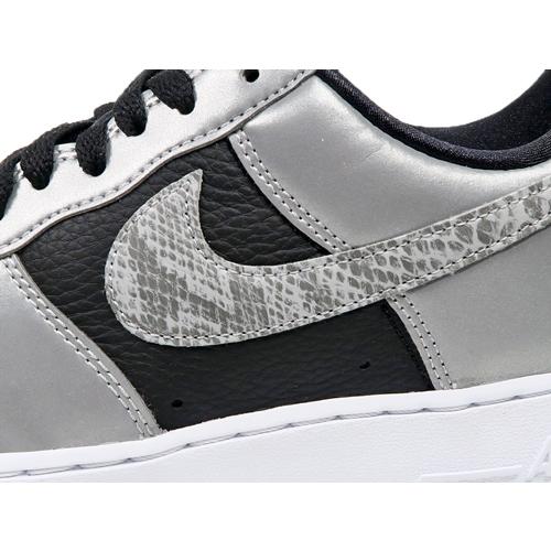 NIKE（ナイキ） NIKE AIR FORCE 1 B 黒蛇 黒ヘビ BLACK/SILVER エア