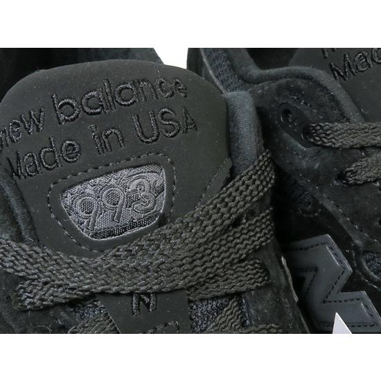 NEW BALANCE MR993 TB ニューバランス MADE IN USA ALL BLACK トリプルブラック 黒 M993 オール ...
