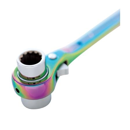 SK11 藤原産業 SK11 両口ラチェットレンチ 呼び17×21 SPD-R1721LP ★レインボー NEW SPIDER（ニュースパイダー） : 丸久金物 - 通販 - Yahoo!ショッピング