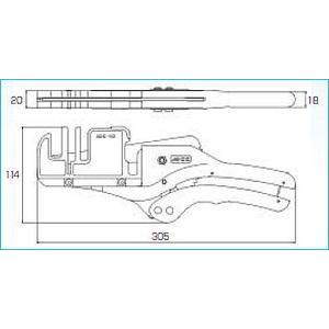 MCCエアコンダクトカッタ101 ADC-101 : 丸久金物 - 通販 - Yahoo!ショッピング