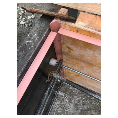 プラテック 発泡面木 PH-30（A：30mm）100本入り 直角面木 長さ 2m エコマーク認証 : 丸久金物 - 通販 - Yahoo!ショッピング