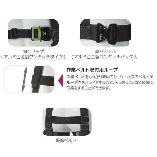 タイタン サンコータイタン TITAN 江戸鳶フルハーネス ETN-10A-Lサイズ ブラック 【墜落制止用器具の規格適合】 : 丸久金物 - 通販 - Yahoo!ショッピング