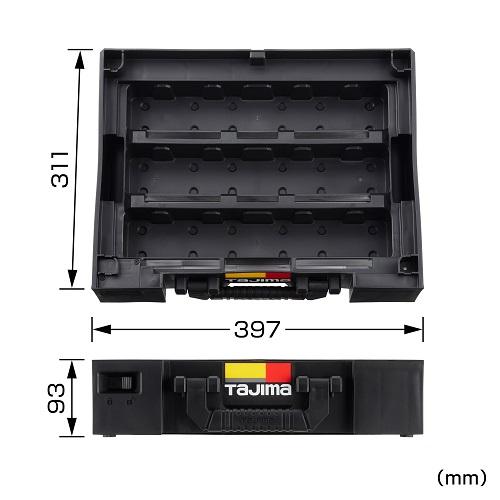 Tajima 【代引き不可】 タジマ TB-HBOXPT セフ引出しボックス セフパーツケーストレイ 連結機能搭載のセフツールボックス アクセサリー 【工具箱・ツールケース】 : 丸久金物 ...