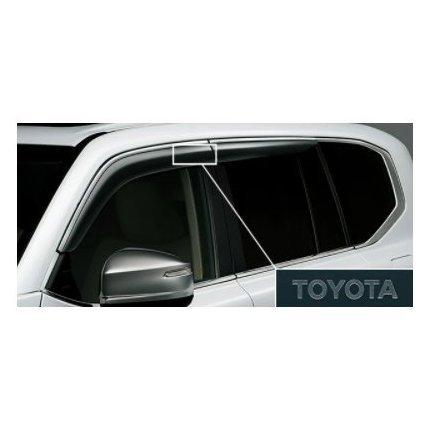 トヨタ（TOYOTA） TOYOTA LAND CRUISER ランドクルーザー【FJA300W VJA300W】 サイドバイザー(RVワイド ...