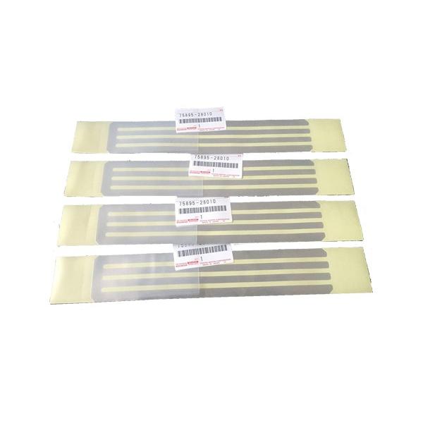 トヨタ トヨタ純正 テープ モールディング 4枚セット 75895-28010×4 : エムアル - 通販 - Yahoo!ショッピング