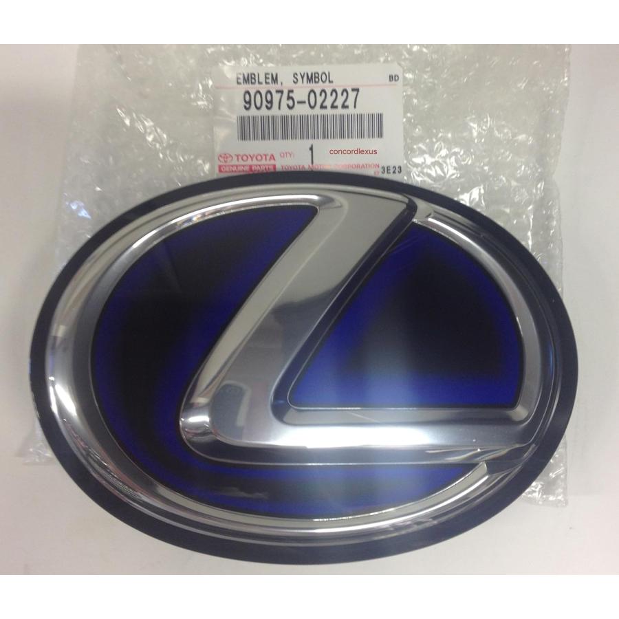 トヨタ メール便可 トヨタ純正パーツ 90975-02227 レクサス Lフロントエンブレム : エムアル - 通販 - Yahoo!ショッピング