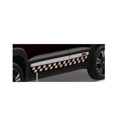 クロスビー スズキ クロスビー【MN71S】 ドアスプラッシュガードパネルデカール【チェッカー／ホワイト】 : エムアル - 通販 - Yahoo!ショッピング