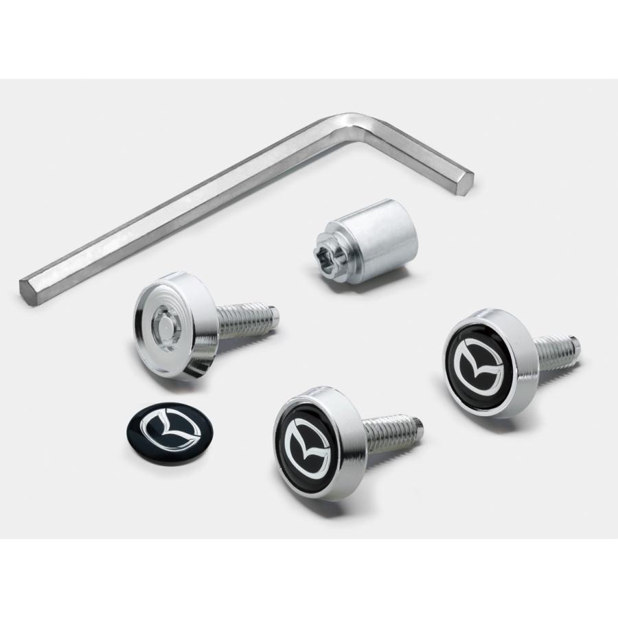 メール便可 純正アクセサリー マツダ CX-80 KL 2024.10〜 ナンバープレートロックボルト（エンブレム付） C902 V9 760 : c902v9760-cx80 : エムアル ...