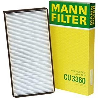 MANN エアコンフィルター 品番:CU3360 : cu3360-4 : エムアル - 通販 - Yahoo!ショッピング