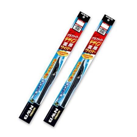 日本ワイパーブレード NWB 雪用ワイパー スノーブレード 左右2本セット リーフ ZE1 H29.10〜(2017.10〜) 積雪用 グラファイトデザイン スノーワイパー D65W+C-7 ...