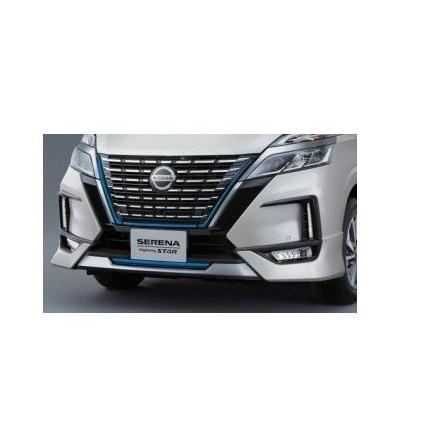 日産 ニッサン セレナ【GC27 GFC27 GNC27 GFNC27 HC27 HFC27】 フロントプロテクター(e-POWER専用)(インテリジェントアラウンドビューモニター付 ...